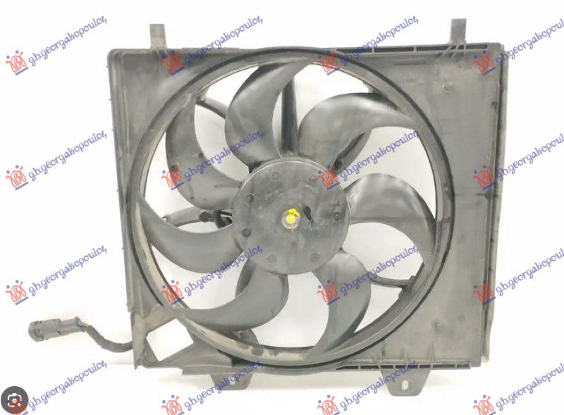 VENTILATOR KOMPLET 1.2 BENZIN / 1.5 DIZEL (363mm) (NISSENS)