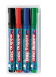 Flipchart marker 380 1,5-3mm, zaobljeni, set 1/4 Edding sortirano