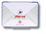 Horse original jastuče za pečate metalno H-03, 54×85 mm Horse crna