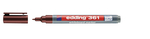 Marker za belu tablu 361 1mm Edding braon