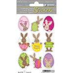 Stikeri HAPPY EASTER – EASTER RABBIT Herma