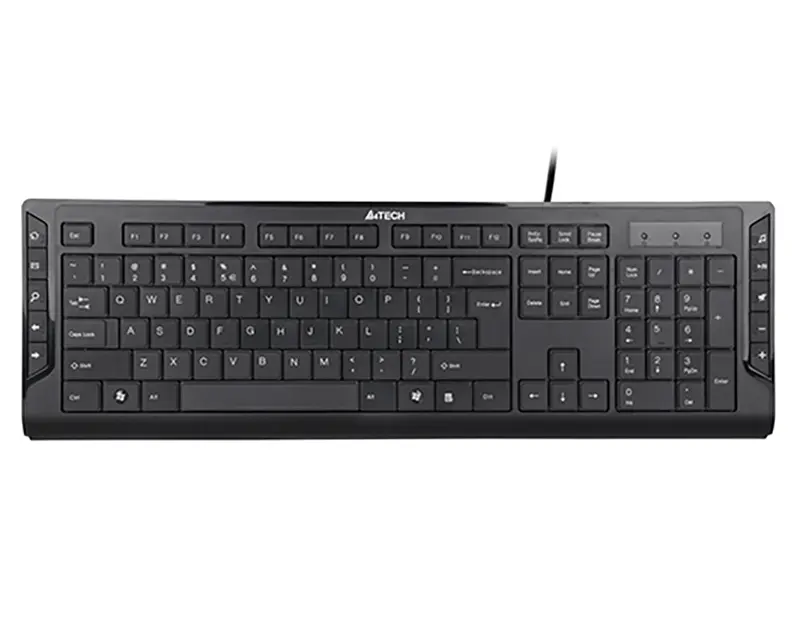 A4 TECH Tastatura KD-600 X-SLIM USB US crna