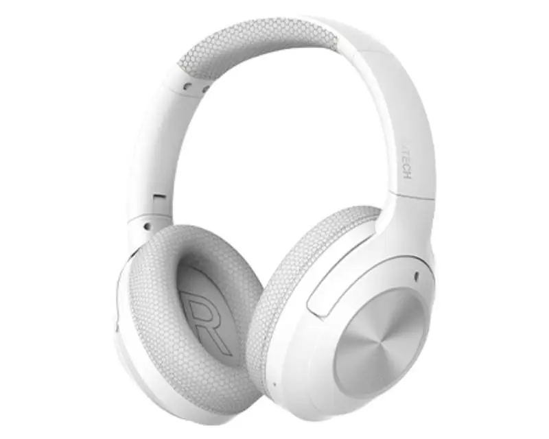 A4 TECH Slušalice sa mikrofonom BH220 FSTYLER Bežične, USB Type-C punjenje, Bele