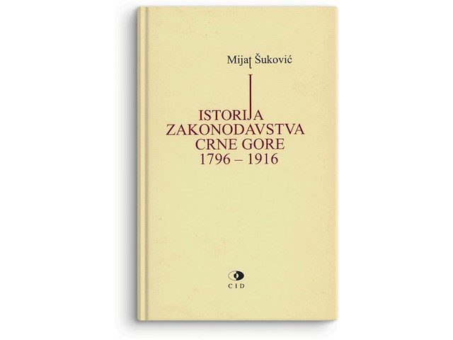 Istorija zakonodavstva Crne Gore 1796-1916