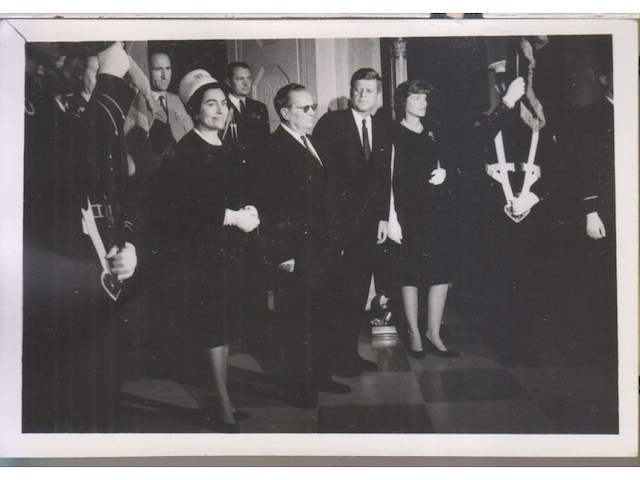 TITO + KENEDI + JOVANKA + ŽAKLINA / VAŠINGTON 17.10.`63