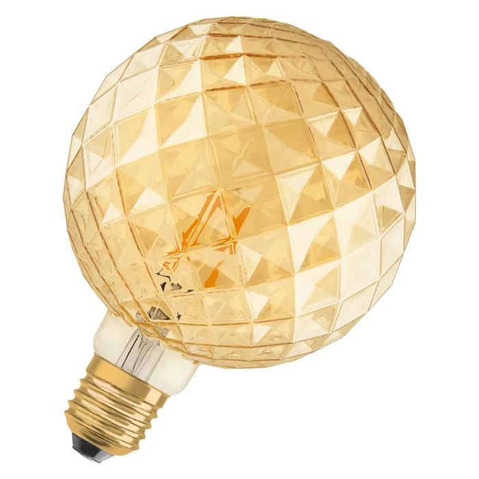 Vintage 1906 LED sijalica GOLD 40 4W/824 E27 PINECONE