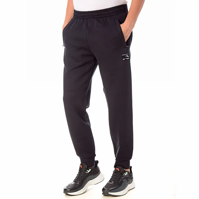 ANTA Muški donji deo trenerke Knit track pants, Crni