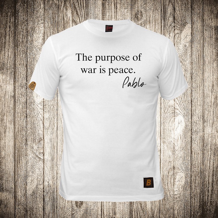 Pablo Escobar – The purpose of war is peace