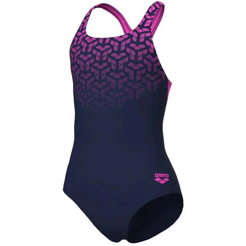 ARENA Kupaći kostim za devojčice Kikko V Swimsuit Swim Pro Back, Teget - roze