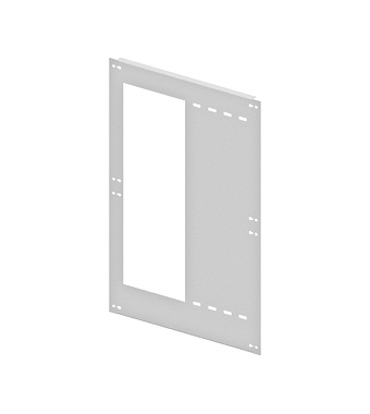 Prednja ploča sa prorezom za sab. sistem 185mm, širine 2
za AC modularne ormare, RAL7035, 2G18, V=828 Š=495 D=18 mm