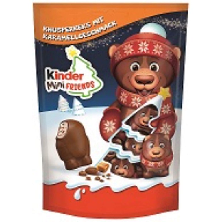 Čokolada kinder mini friends 122g