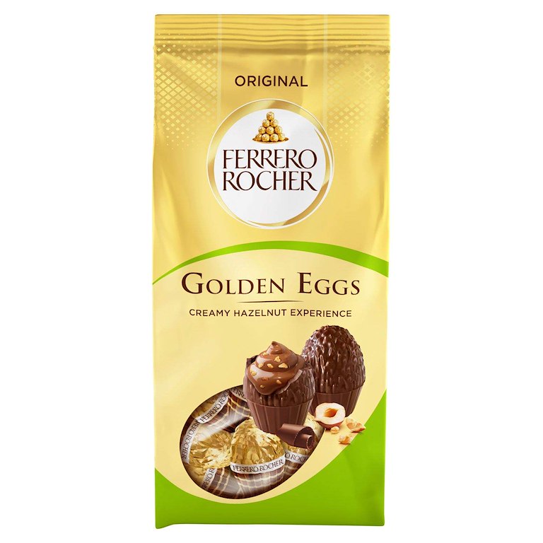 Rocher vafl golden eggs milk 90g rocher