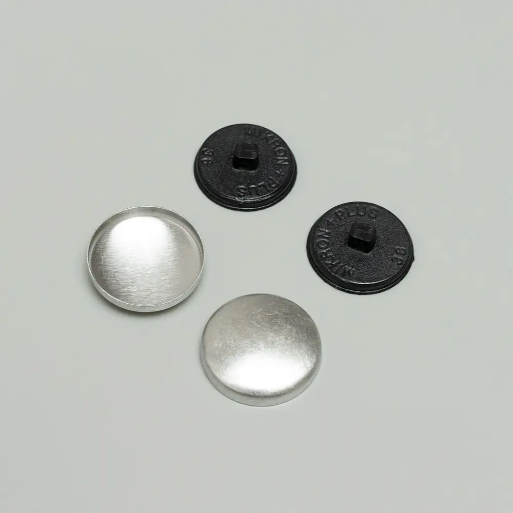 ARTFABRIC STORE Dugmad za presvlačenje, 23 mm, Crna, 50 komada