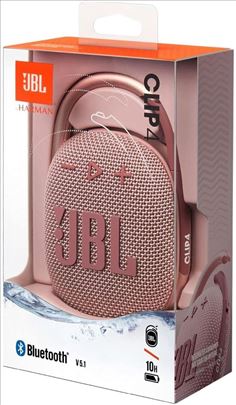 JBL Clip 4 Bluetooth Speaker - Zvucnik Pink