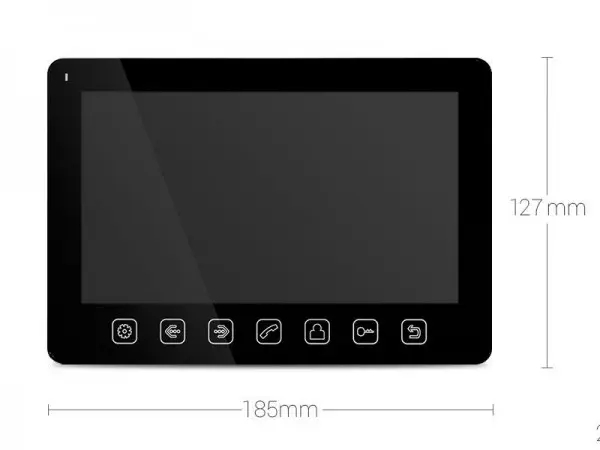 VITRON Monitor za video interfon VIM-L7T4, Crni