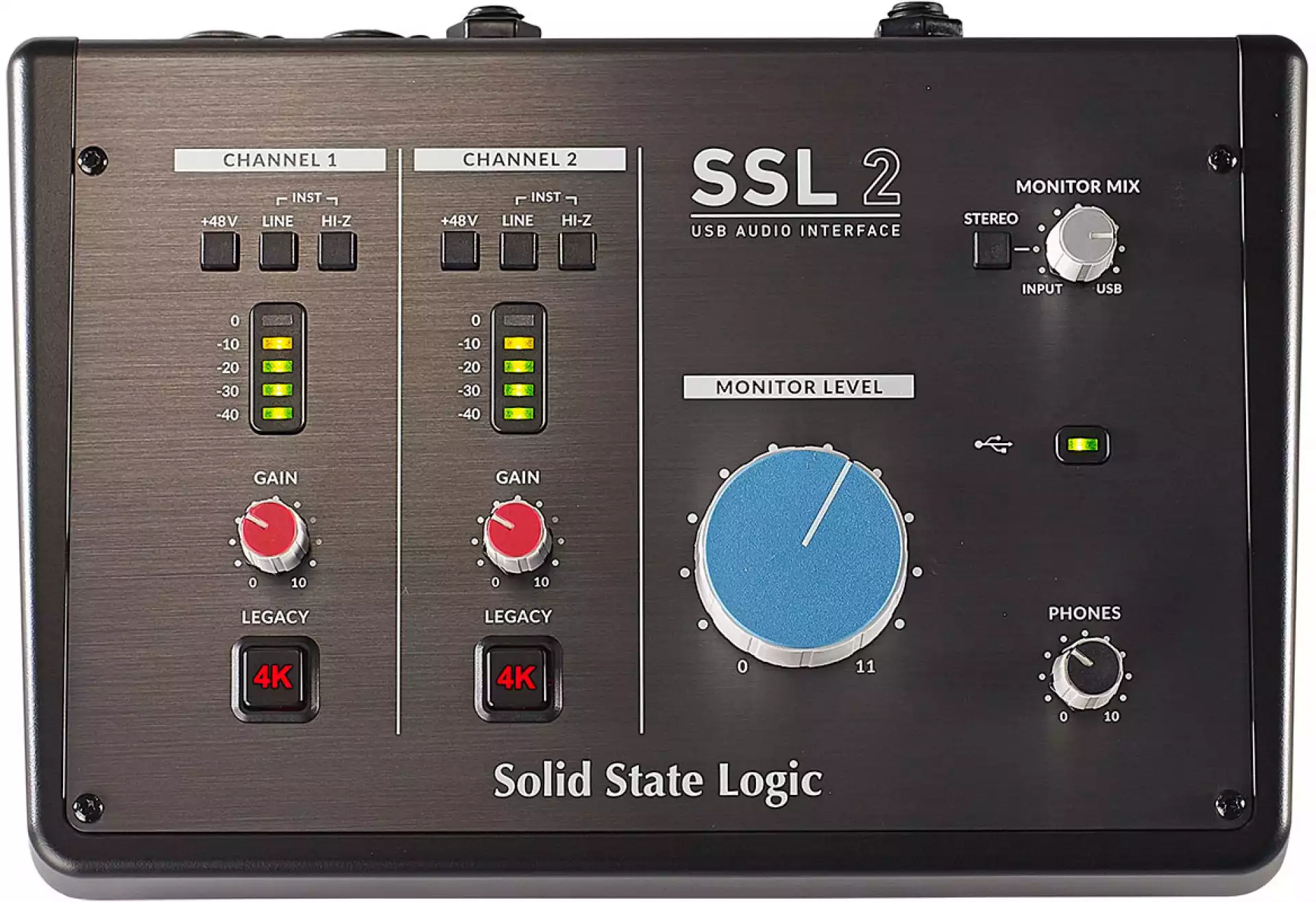 SSL Solid State Logic SSL2 USB AUDIO INTERFACE