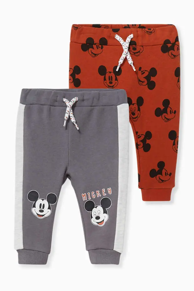 C&A Trenerka za bebe, Set Od 2, Mickey Mouse, Sivo-Crvena