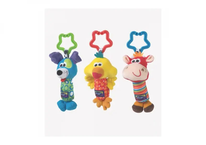 PLAYGRO IGRAČKA ZA KOLICA VESELI TRIO