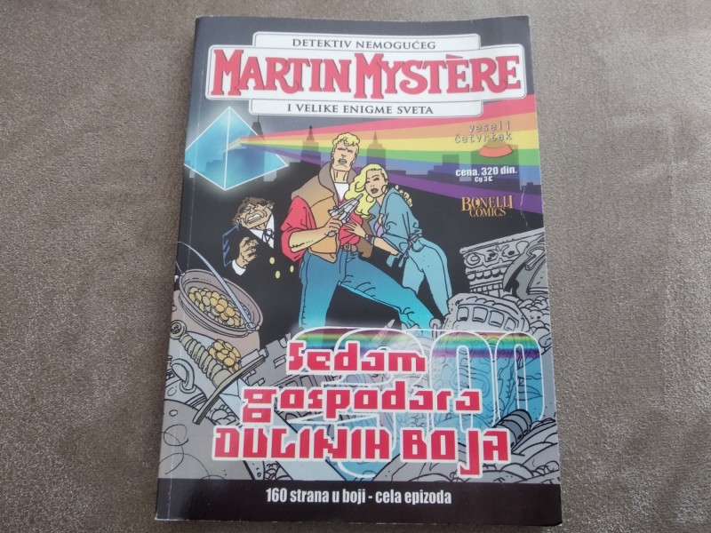 MARTI MISTERIJA - Sedam gospodara duginih boja (u boji)