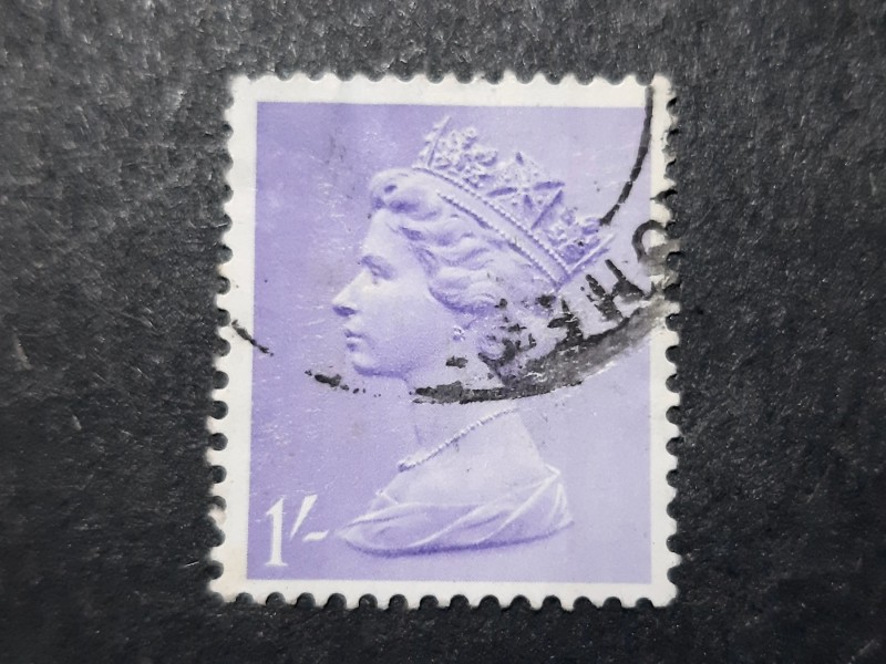 Engleska 1967. -Kraljica Elizabeta II (1Sh)