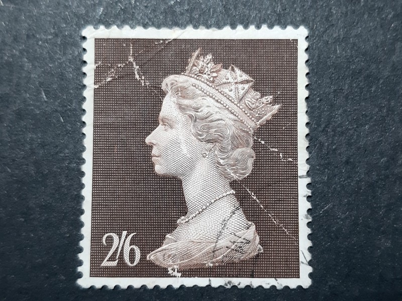 Engleska 1969. -Kraljica Elizabeta II (veliki format)