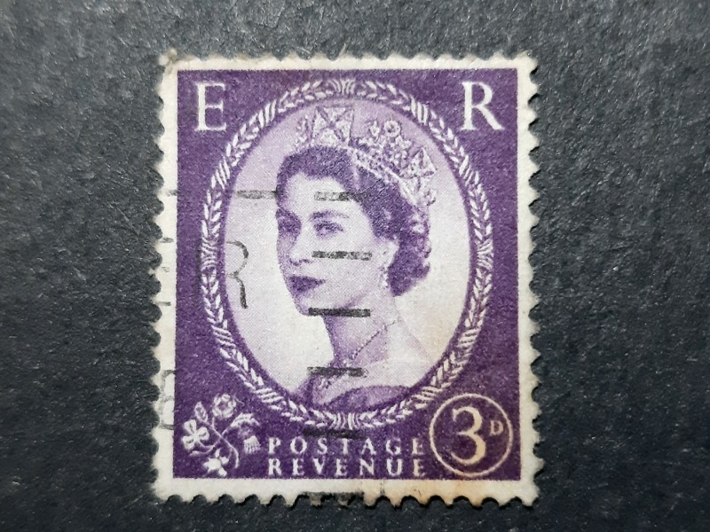Engleska 1960-67. -Kraljica Elizabeta II -purple