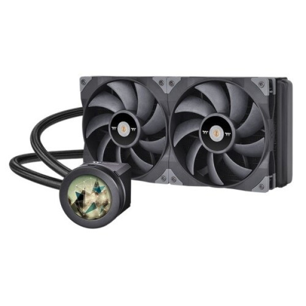 CPU Cooler Thermaltake TOUGHLIQUID Ultra 280 LCD 2.1'' Black, CL-W374-PL14BL-A