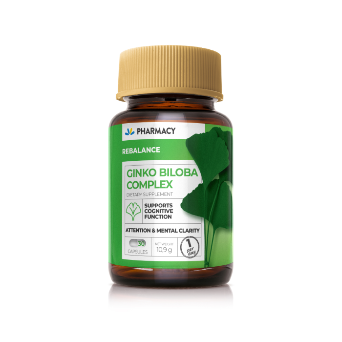 Pharmacy Ginko Biloba Complex, 30 kapsula
