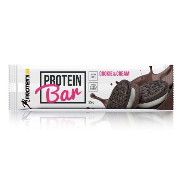 Proteini.si protein bar 55g Cookie & Cream