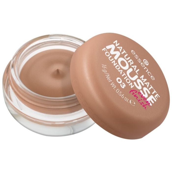 Essence natural matte mousse puder za lice 03