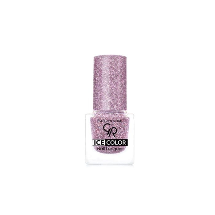 Golden Rose Ice color nail lacquer glitter No.195 lak za nokte 6ml
