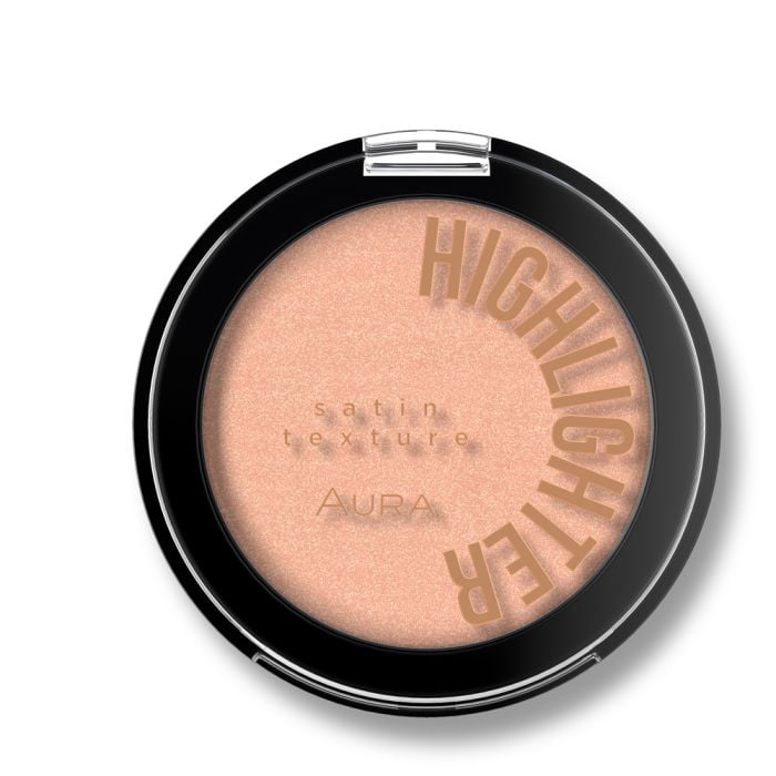 Aura Glorious Cheeks kompaktni prah visokog sjaja 218 Nude Shimmer