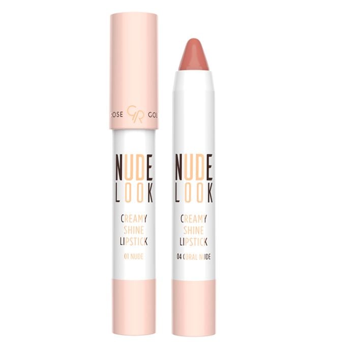 Golde Rose Nude look creamy shine ruž 04 Coral Nude