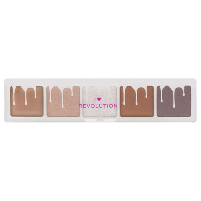 I Heart Revolution paleta senki mini chocolate White Vanilla Cream 5.5g