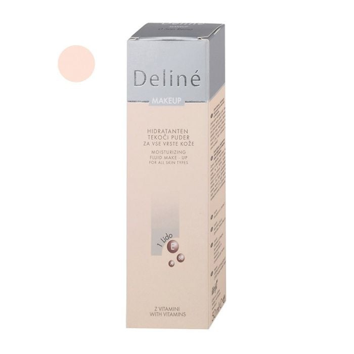 Deline tečni puder za lice 1 Lido 50 ml