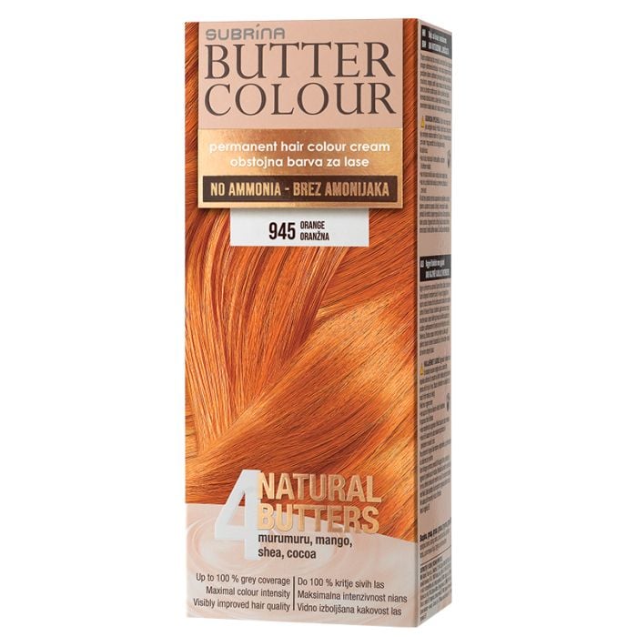 Subrina butter colour 945 narandžasta farba za kosu