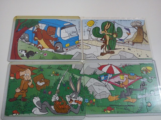 kompletan set slagalica looney tunes