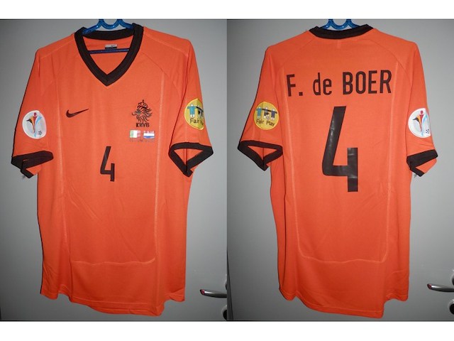 Holandija dres (EURO 2000) Frank De Boer 4 Holland