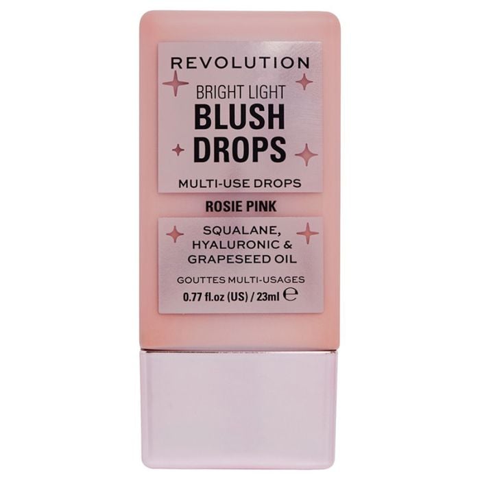 Makeup Revolution tečno rumenilo Bright Light Blush Drops Pink Rosie 23ml