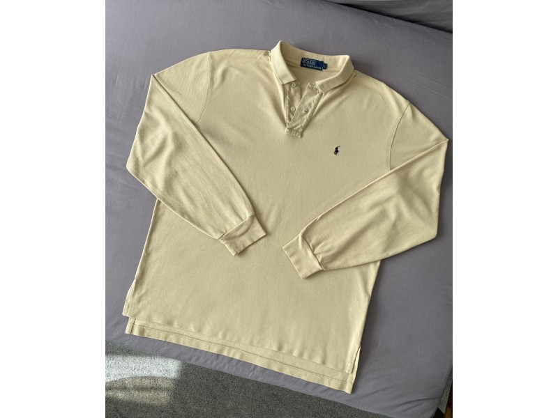 Ralph Lauren Polo muški krem duks / majica L / XL