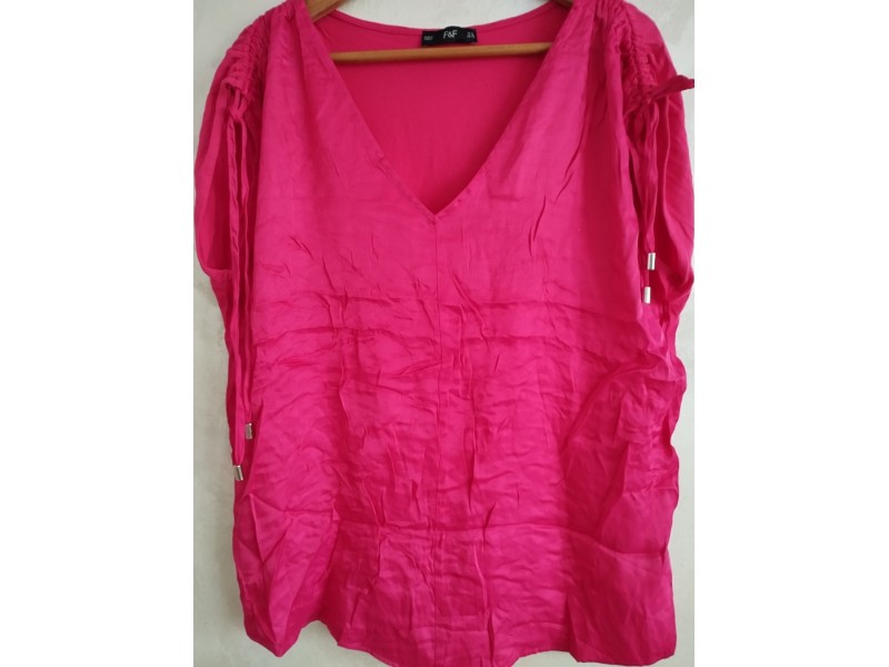 F&F roza bluza prelepa vel 42