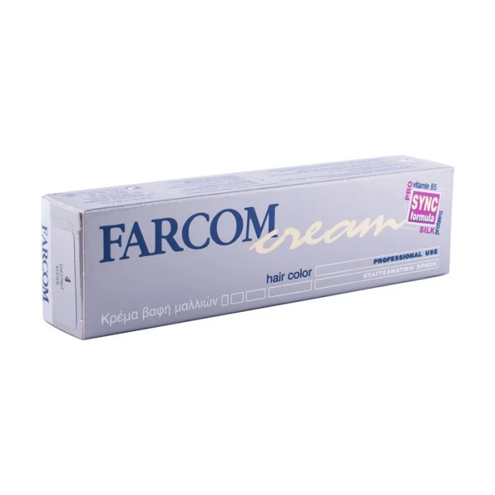 Farcom farba za kosu sa ProV-B5 Svilenim Proteinima 4 - Kesten 60ml