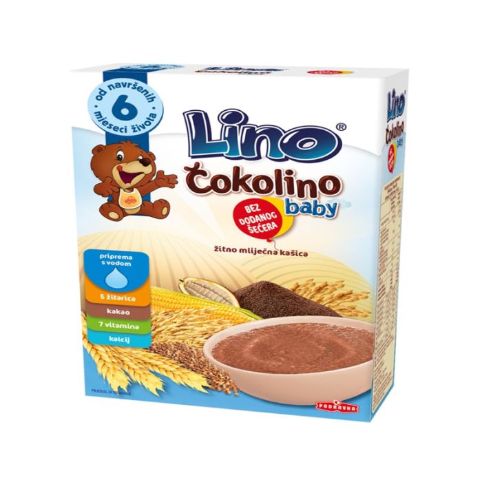Lino čokolino baby 6+ 210g