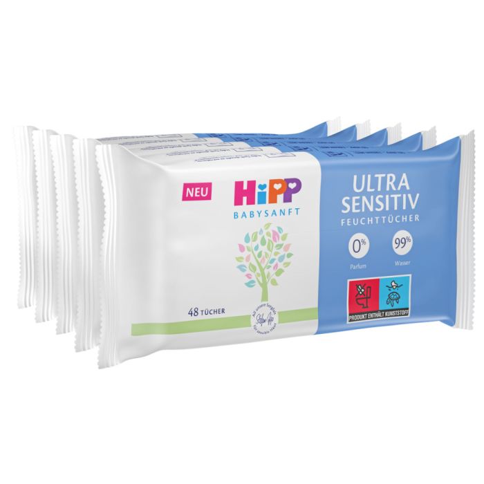 HiPP Ultra sensitive vlažne maramice 5x48