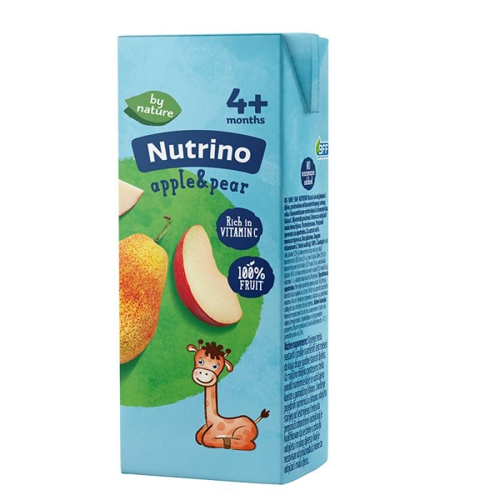 Nutrino sokić jabuka i kruška 200ml