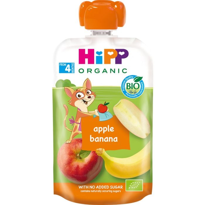 Hipp BIO Voćni miks Jabuke i banana 100g