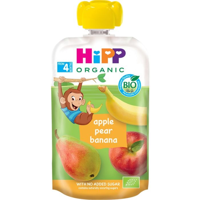 Hipp voćni užitak jabuka kruška i banana 90g