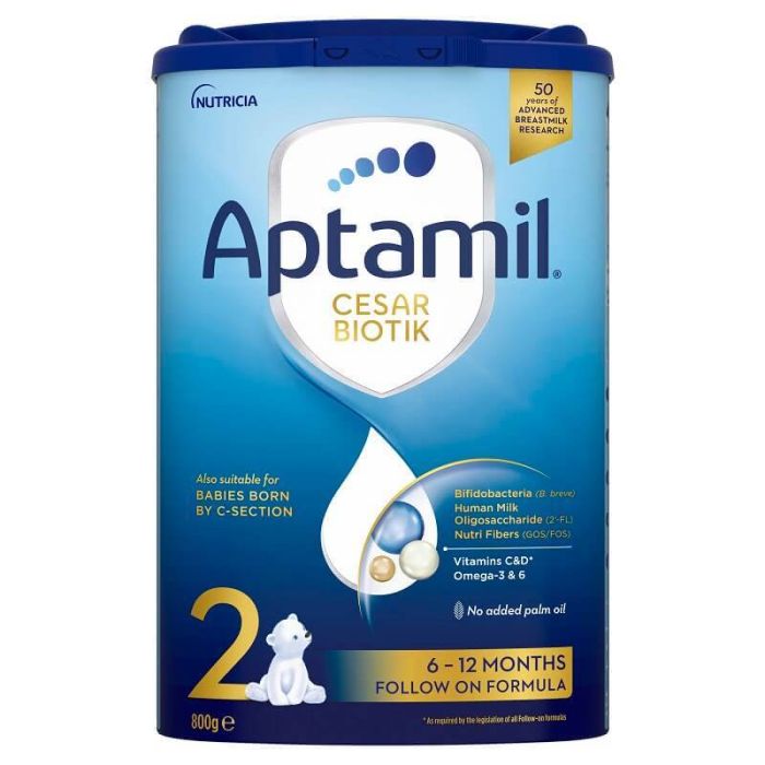 Aptamil cesar biotik 2 800g 6-12m