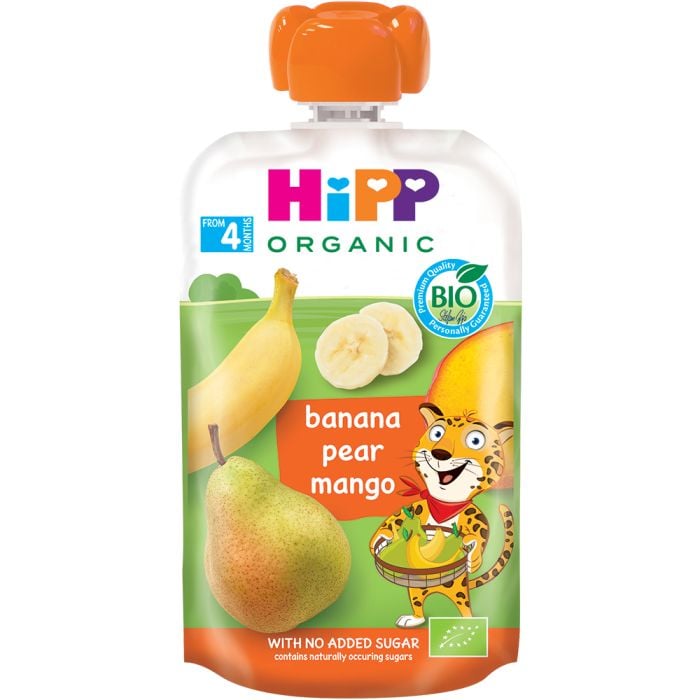 Hipp voćni užitak banana, kruška i mango 90 gr