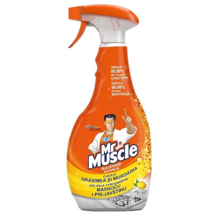Mr Muscle Kitchen univerzalno sredstvo za čišćenje 500ml + 50% gratis